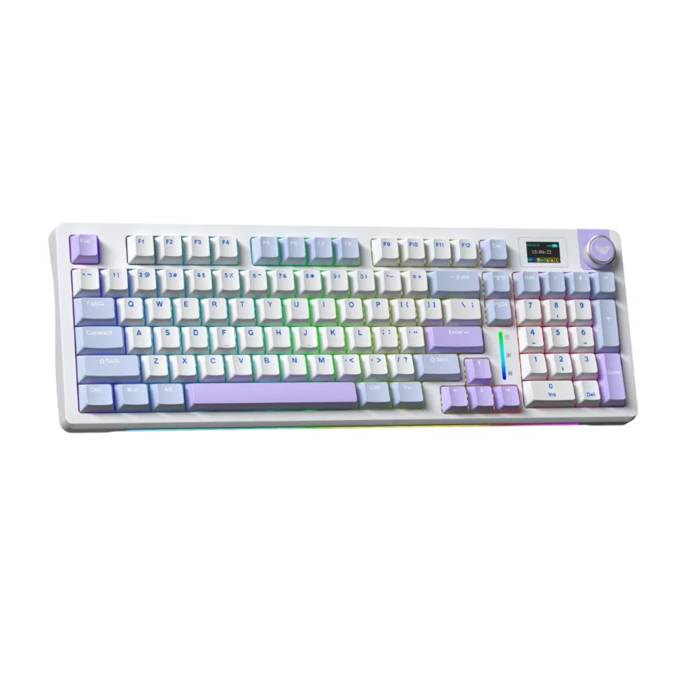 Bàn Phím Cơ Aula S98 Pro (60-Triệu-Click/3-Mode/Led-RGB)