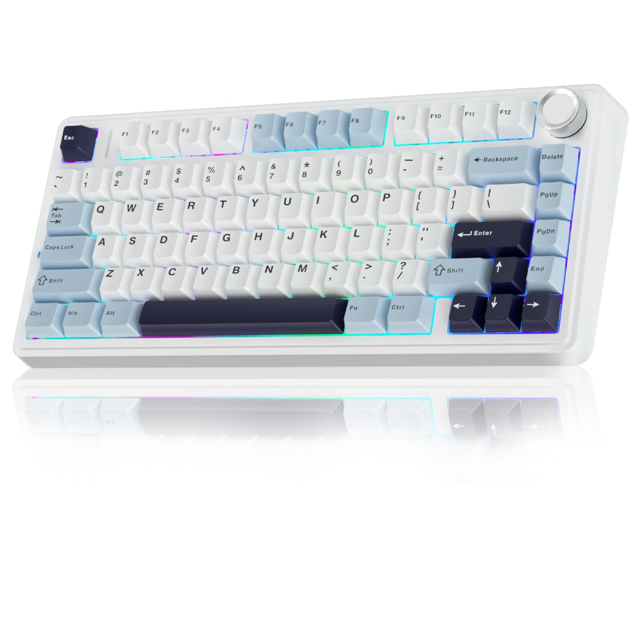 Bàn Phím Cơ Gaming Aula F75 (60-Triệu-Click-3-Mode-Led-RGB)