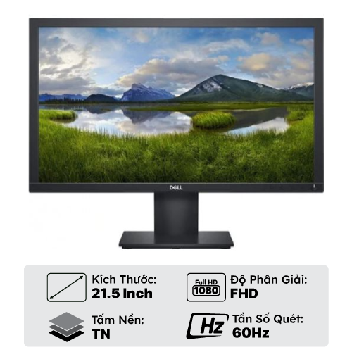 Màn hình LCD Dell 21.5" E2220H (1920x1080, TN, 60Hz, 8ms) (1920 x 1080 ...