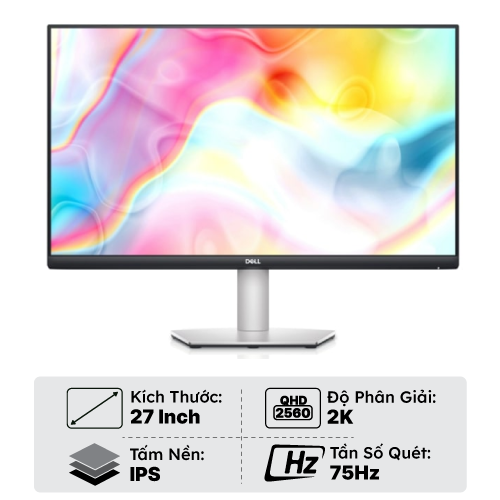 Màn hình máy tính Dell S2722DC 27 inch QHD IPS