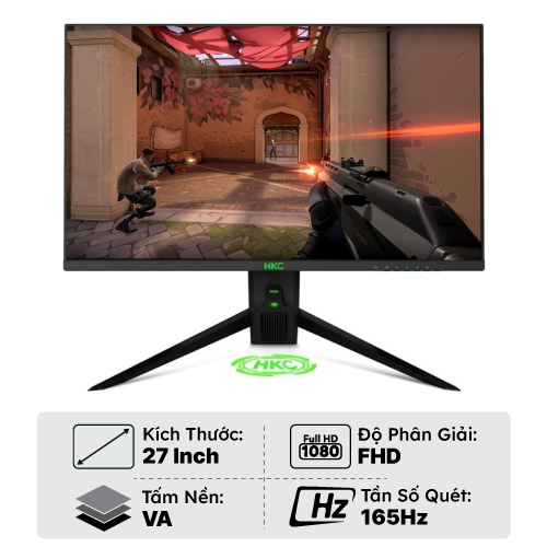 Màn hình HKC M27G6F2 27inch Full HD 240GHz HDR Flat Led Monitor- Frameless