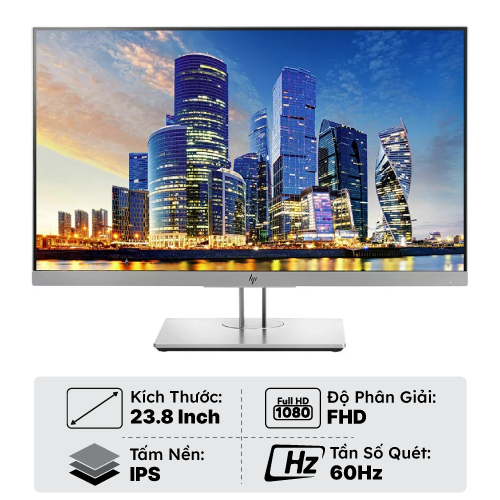 Màn Hình HP 23.8" EliteDisplay E243 (1FH47AA) (1920x1080/IPS/60Hz/5ms)