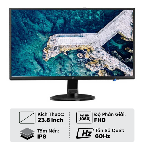 Màn Hình HP 23.8" N246v (1RM28AA) (1920x1080/IPS/60Hz/5ms)