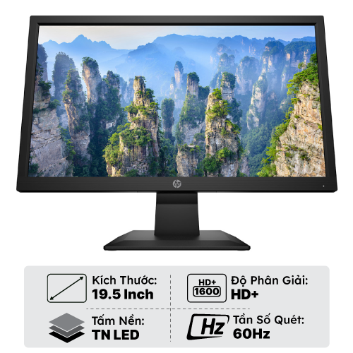 Màn Hình Máy Tính HP V20 1H849AA 19.5 Inch (1600x900/60hz/5 Ms/19.5 inch)