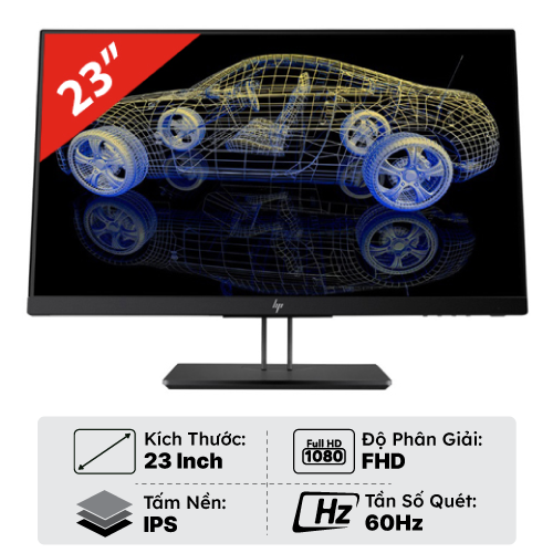 Màn hình LCD HP 23 inch Z23n G2 - 1JS06A4 (FHD/IPS/60Hz/5ms)