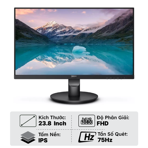 Màn hình LCD PHILIPS 241S9/74 (1920x1080/IPS/75Hz/4 ms)