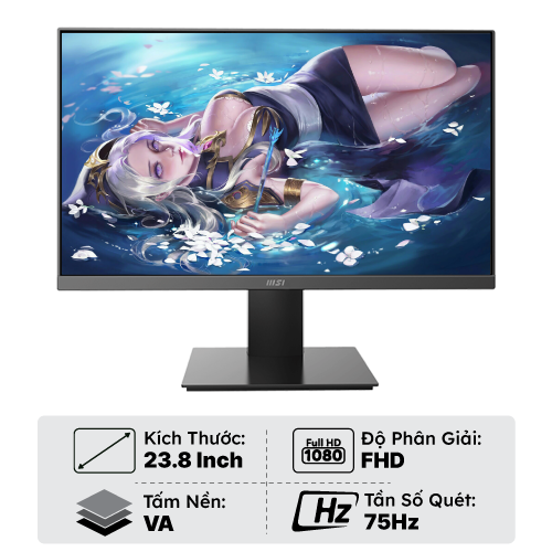 Màn Hình MSI PRO MP241X (1920x1080/75Hz/250cd/m2)